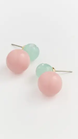 Lele Sadoughi Oasis Double Drop Earrings