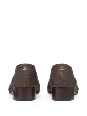 MAISON MARGIELA Tabi Ballet Flats - Brown