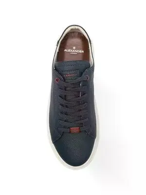 ALEXANDER SMITH Leather Lace-up Sneakers