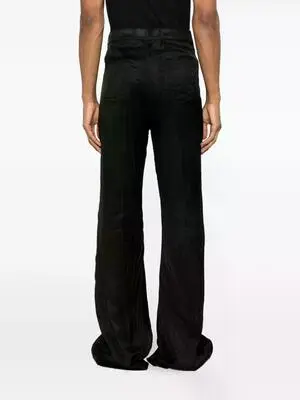 Rick Owens Bolan Pocket Bootcut Trousers - Black