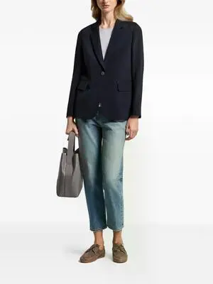 Peserico Single-button Blazer - Blue