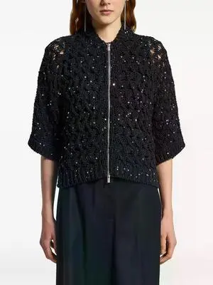Peserico Sequined Cardigans For Women