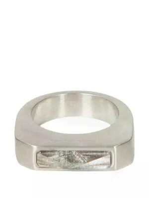 Rick Owens Pyramid Ring - Silver