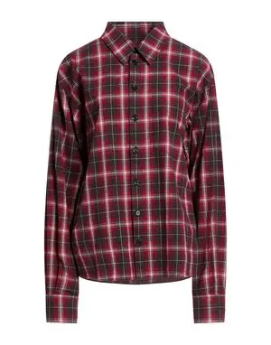 Dsquared2 Cotton Flannel Shirt With Tartan Pattern - Red