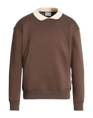 BERNA Cotton-blend Sweatshirt - Brown