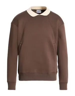 BERNA Cotton-blend Sweatshirt - Brown