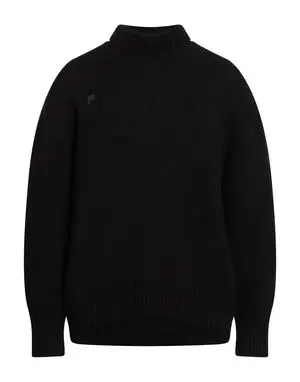 PANGAIA Turtleneck Recycled Cashmere & Wool Knit Top