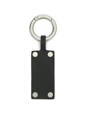MAISON MARGIELA Numeric Tag Keyring - Silver