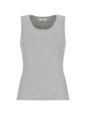 PANICALE Round-neck Tank Top - Grey