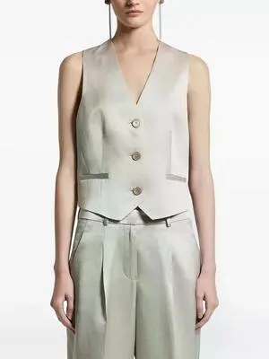 Peserico Buttoned Waistcoat