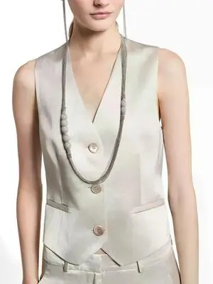 Peserico Buttoned Waistcoat