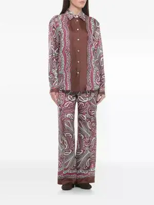 P.a.r.o.s.h Paisley-pattern Buttoned Shirt