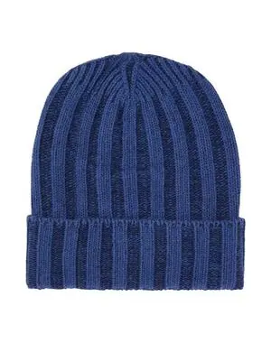 8 BY YOOX Recycled Wool Knit Beanie - Blue