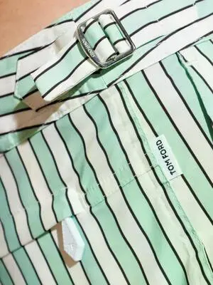 TOM FORD Striped Swim Shorts