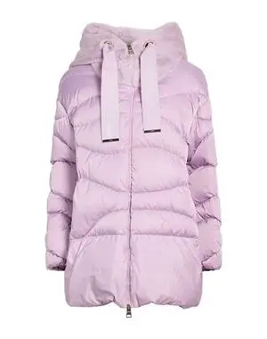 Herno Puffer Jacket With Plush Trims