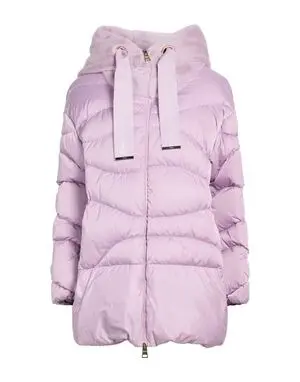 Herno Puffer Jacket With Plush Trims