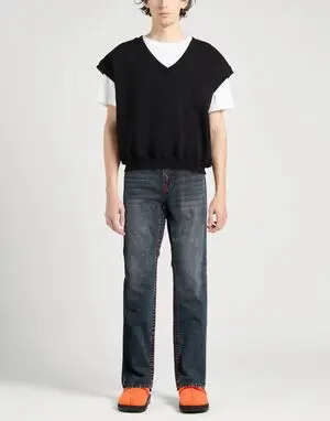 True Religion Straight-leg Jeans With Logo And Appliqués
