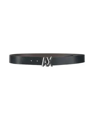 Armani Exchange Textured Leather Belt