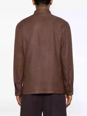 Tagliatore Button Patch Pocket Jacket