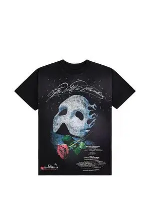 HELLSTAR Phantom Of The Opera Logo-print T-shirt