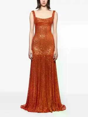 Atu Body Couture Square Neck Evening Dresses