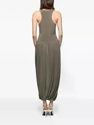 ATU BODY COUTURE Gathered Midi Dress - Grey