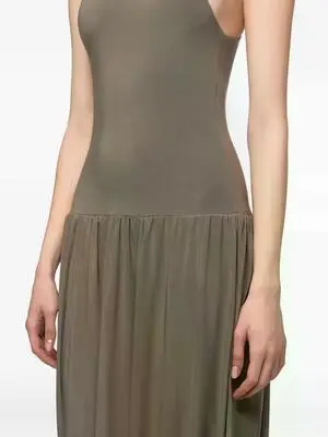 ATU BODY COUTURE Gathered Midi Dress - Grey