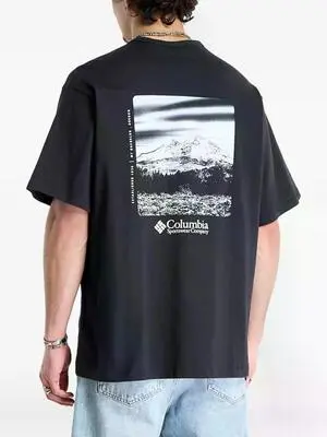 Columbia Logo-print T-shirt - Black