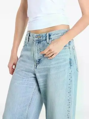 Calvin Klein Low Rise Wide-leg Jeans
