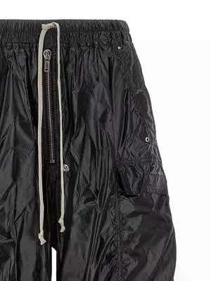 Rick Owens Drawstring Cargo Pants - Black