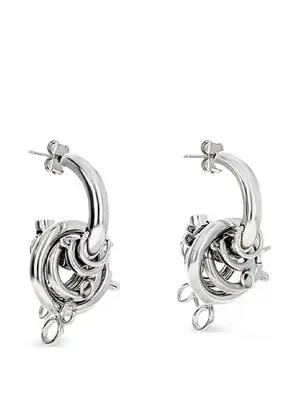 JUSTINE CLENQUET Jay Earrings - Silver
