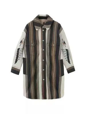 FORTELA Leslie Oversized Pattern Coat