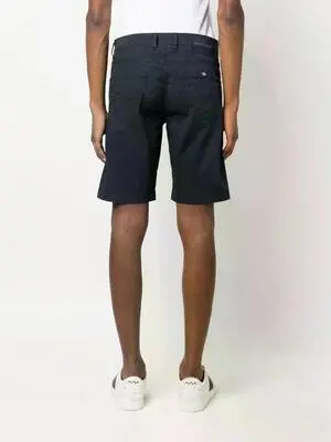 Jacob Cohen Chino Shorts With Logo Patch - Blue
