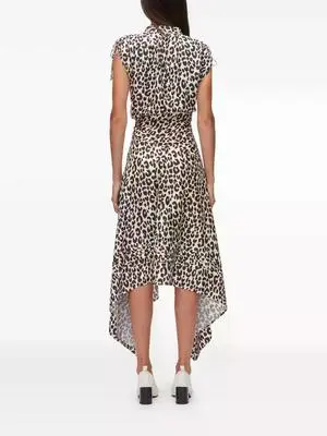 3.1 Phillip Lim Leopard-print Silk Dress