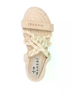 Manebí Braided Flat Sandals