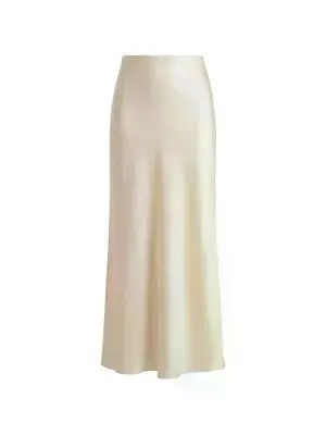 TOCCIN Heidi Bias Slip Maxi Skirt