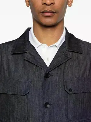 Tagliatore Button Flap Shirt Jacket