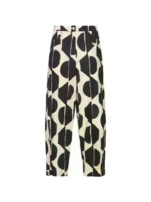 ELENA MIRÒ Printed Trousers