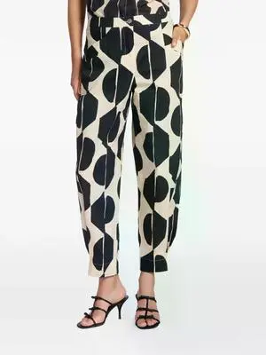 ELENA MIRÒ Printed Trousers