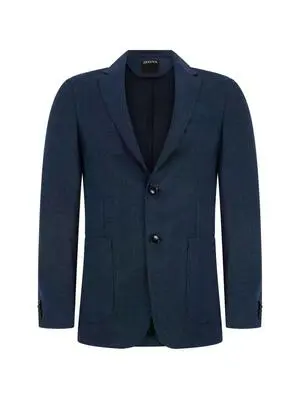 Zegna Button Patch-pocket Blazer