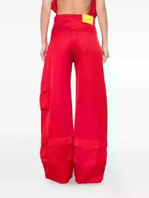 MARQUES' ALMEIDA Satin Cargo Pants