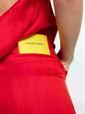 MARQUES' ALMEIDA Satin Cargo Pants