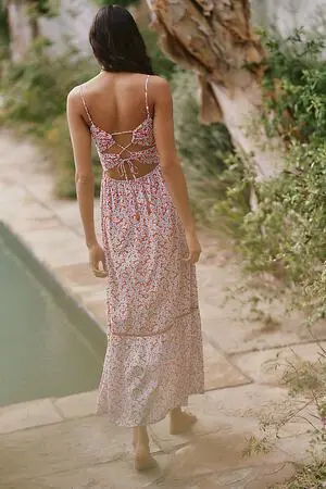 RO'S GARDEN Flynn Sleeveless A-line Maxi Dress