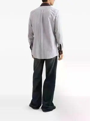 Dolce & Gabbana Striped Collared Shirt