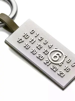 MAISON MARGIELA Numeric Tag Keyring