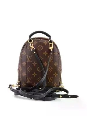 LOUIS VUITTON Palm Springs Monogram Canvas Mini Backpack - Brown