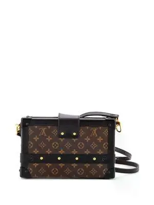 LOUIS VUITTON Petite Malle Handbag Monogram Canvas