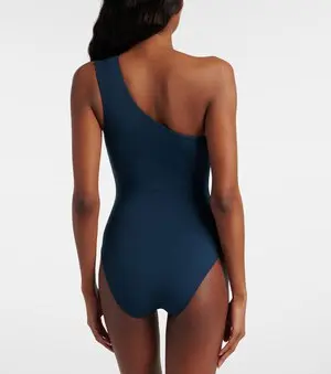 ERES Effigie One-shoulder Swimsuit - Blue