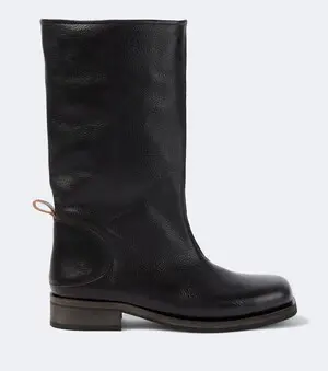 Our Legacy Haul Camion Leather Mid-calf Boots