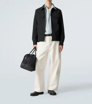 Moncler Seersucker Overshirt